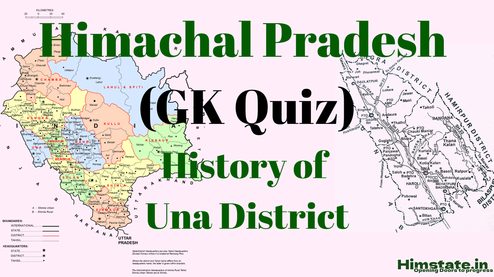 Himachal GK Quiz "History of Una District" | Himstate "Discovering ...