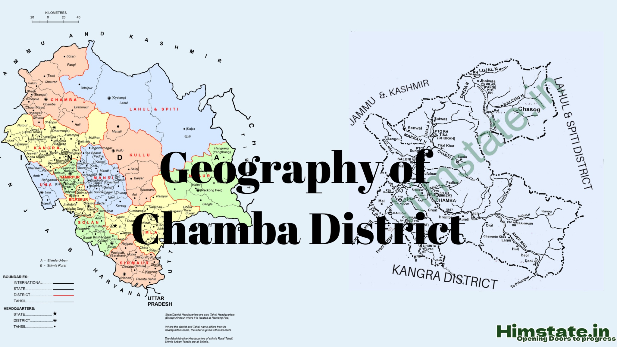 Himachal Pradesh GK- Geography Of Chamba District | Himstate ...